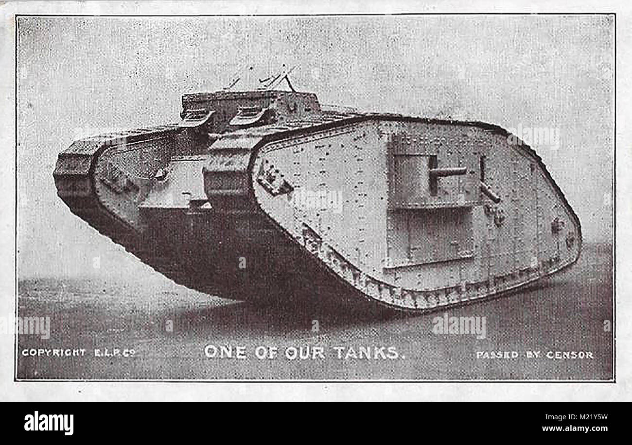 Ww1 tank hi-res stock photography and images - Alamy