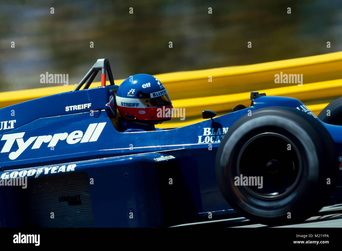 Philippe Streiff,,F1,Tyrell,South Africa GP 1985,Kyalami Stock Photo ...