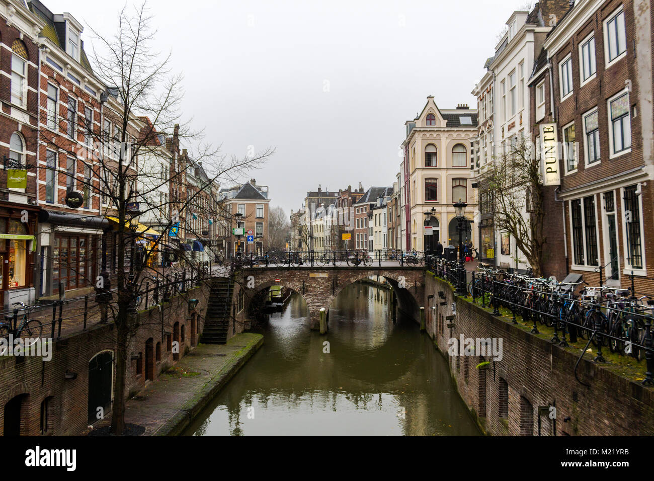 Utrecht canal autumn hi-res stock photography and images - Alamy