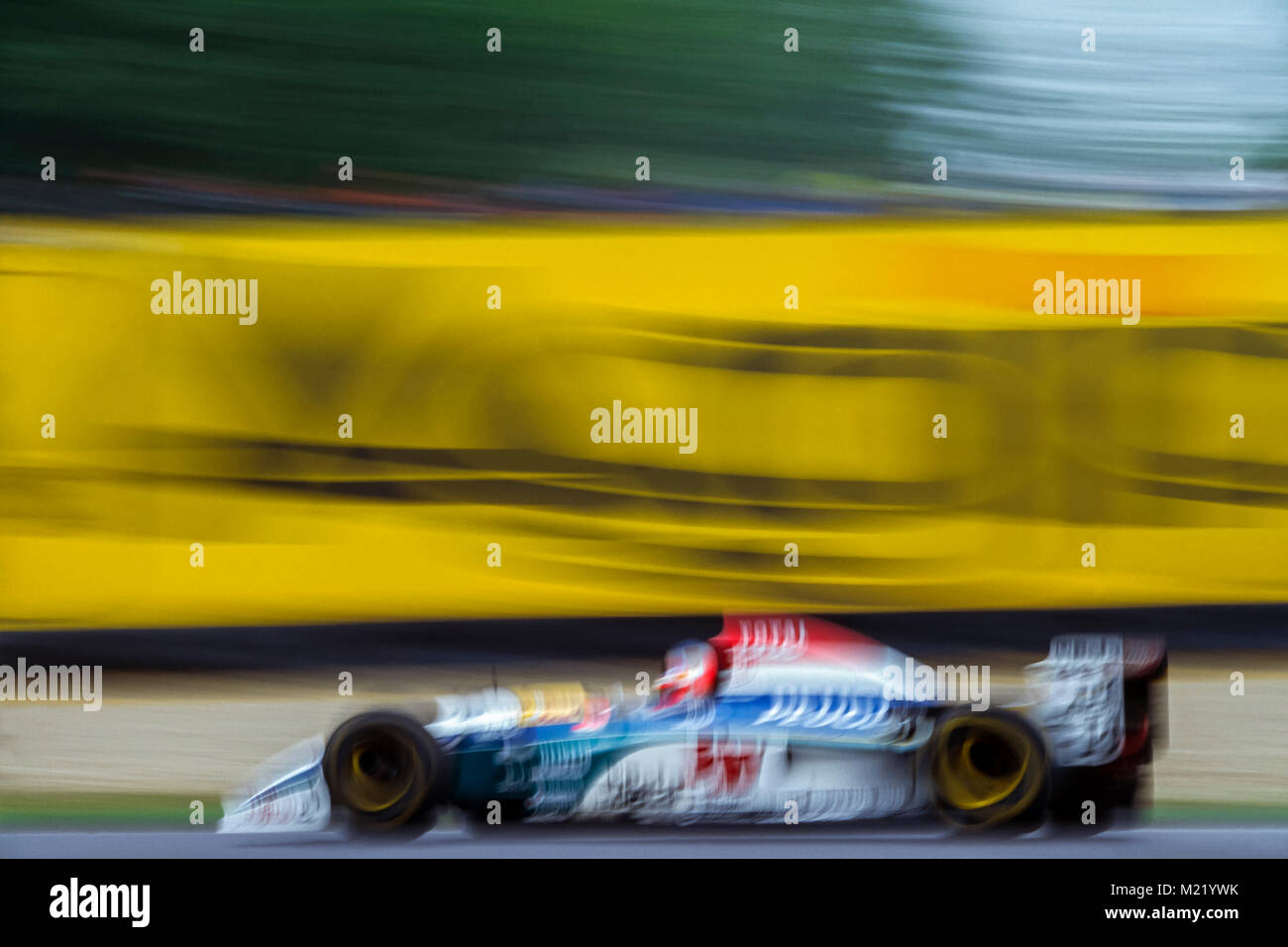 Gianni Morbidelli, Footwork-Hart, GP San Marin 1995 Stock Photo - Alamy