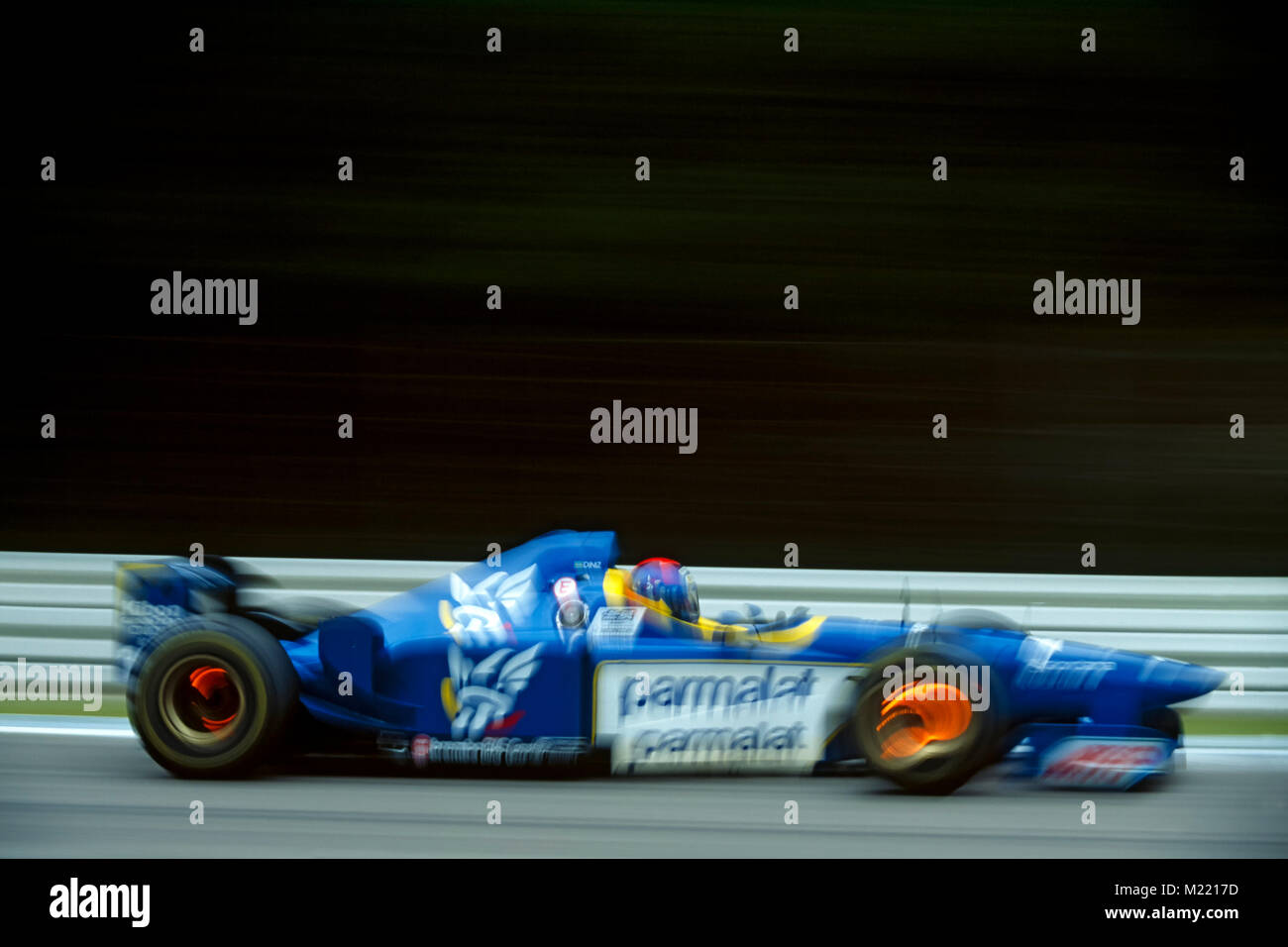 F1, Gp Gremany 1996, Pedro Diniz, Ligier Stock Photo - Alamy