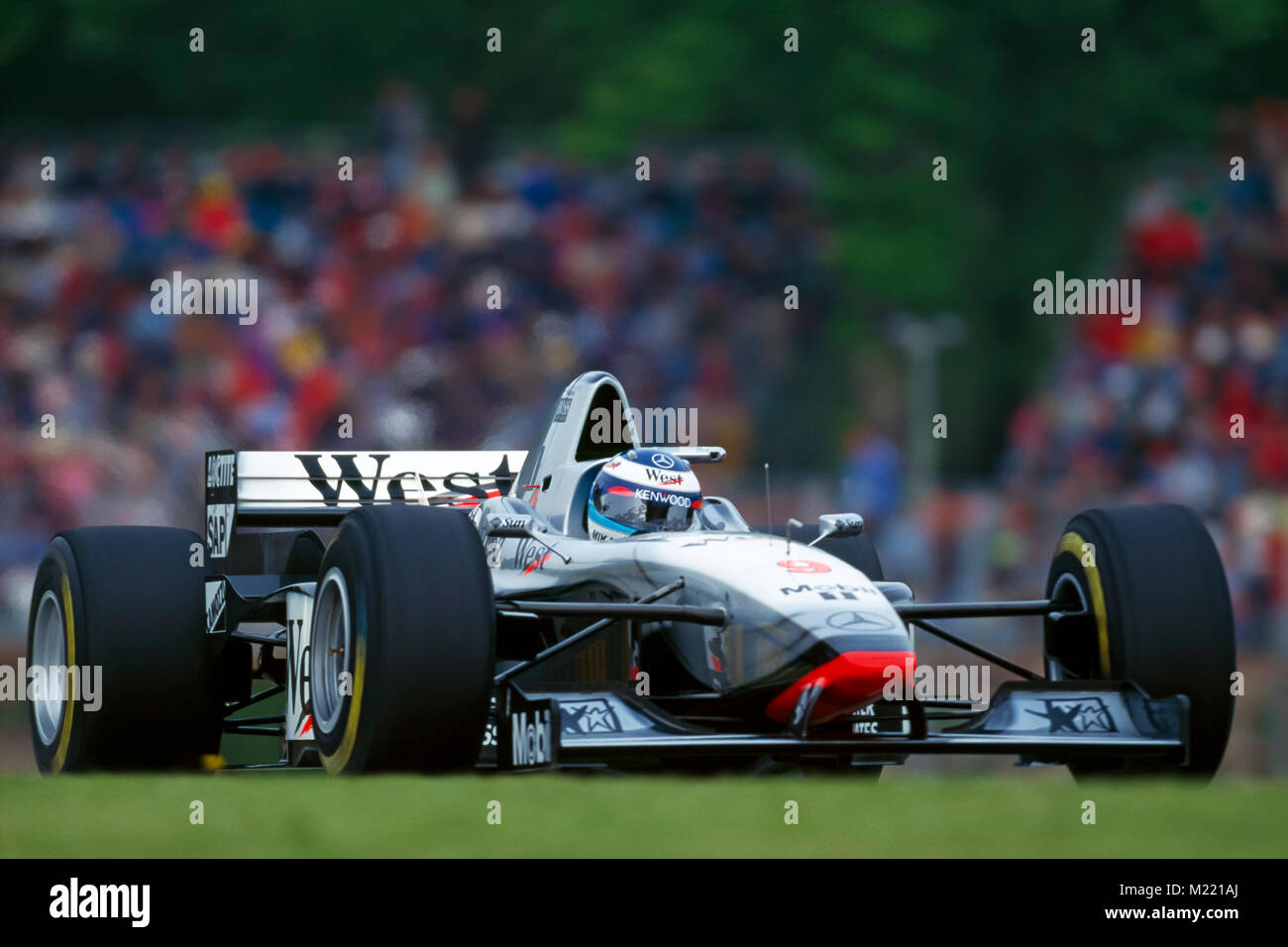 F1, San Marin Gp 1997,Mika Hkkinen,Mercedes Benz Stock Photo - Alamy