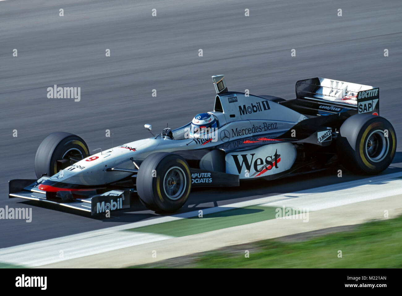 F1, Austria Gp 1997,A1 Ring, Mika Hkkinen,Mercedes Benz Stock Photo - Alamy