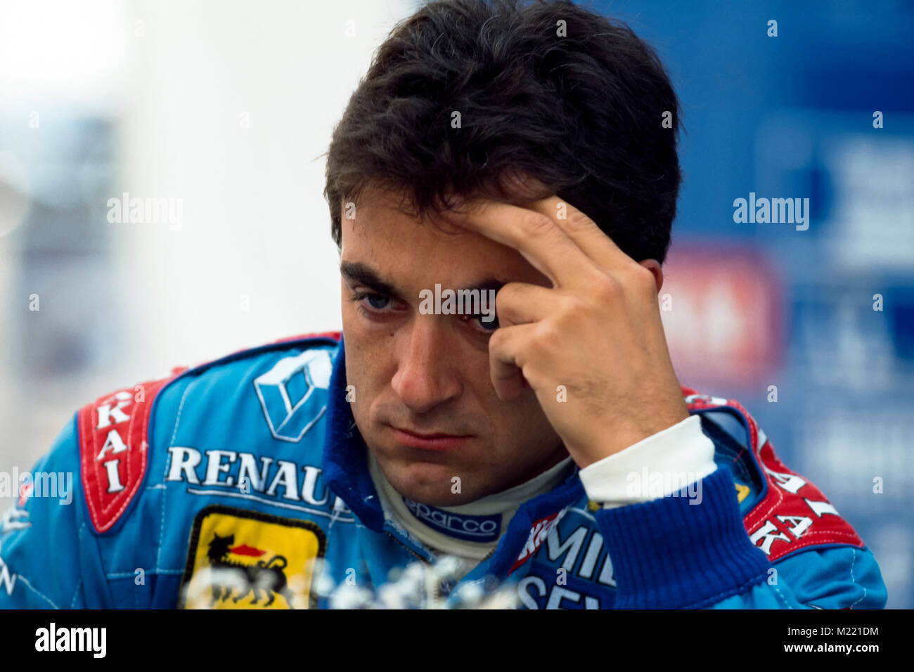 Jean Alesi,Benetton Renault, F1,Belgium GP 1997, Spa Francorchamps ...