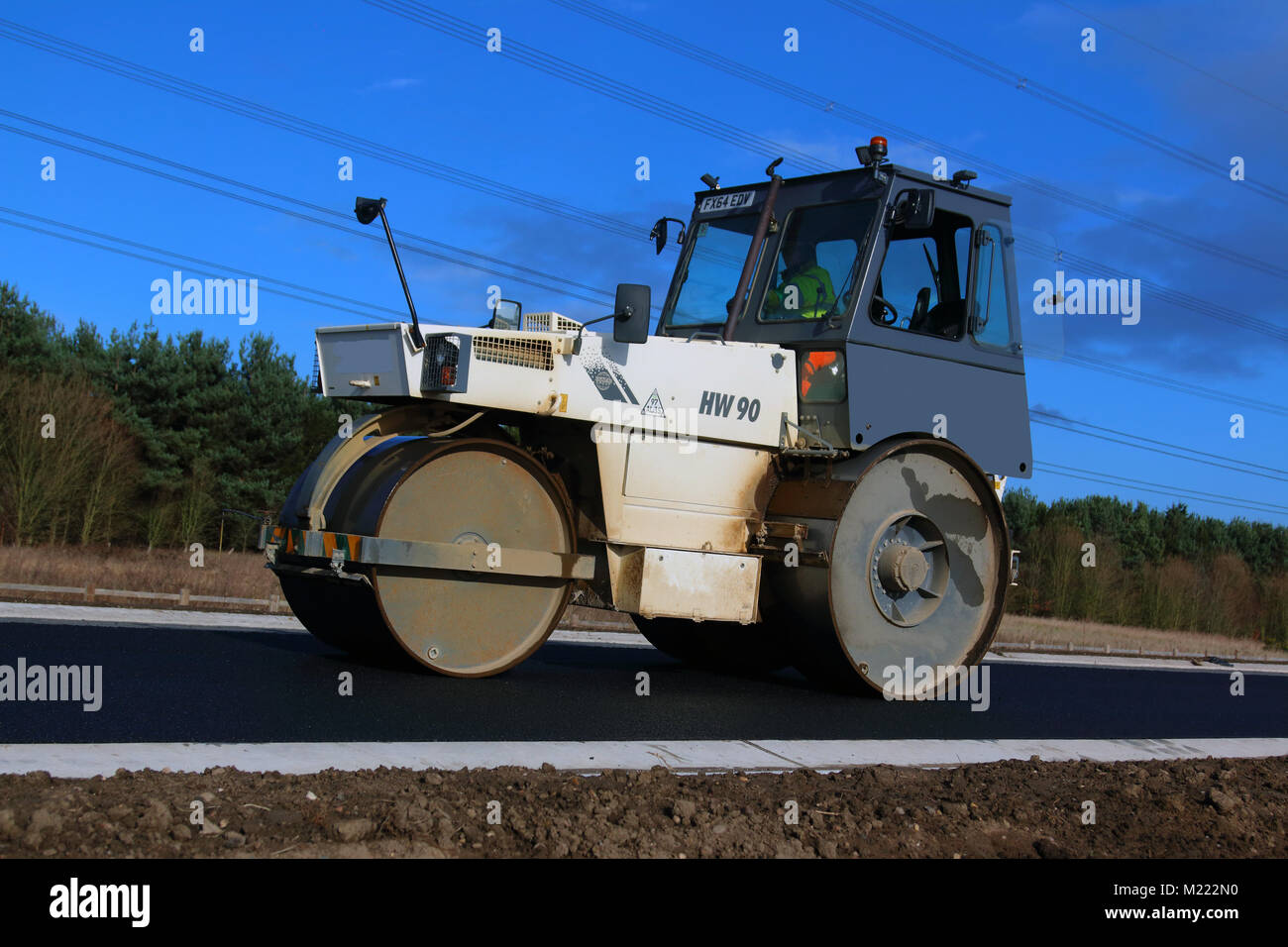 Compacting roller hi-res stock photography and images - Alamy