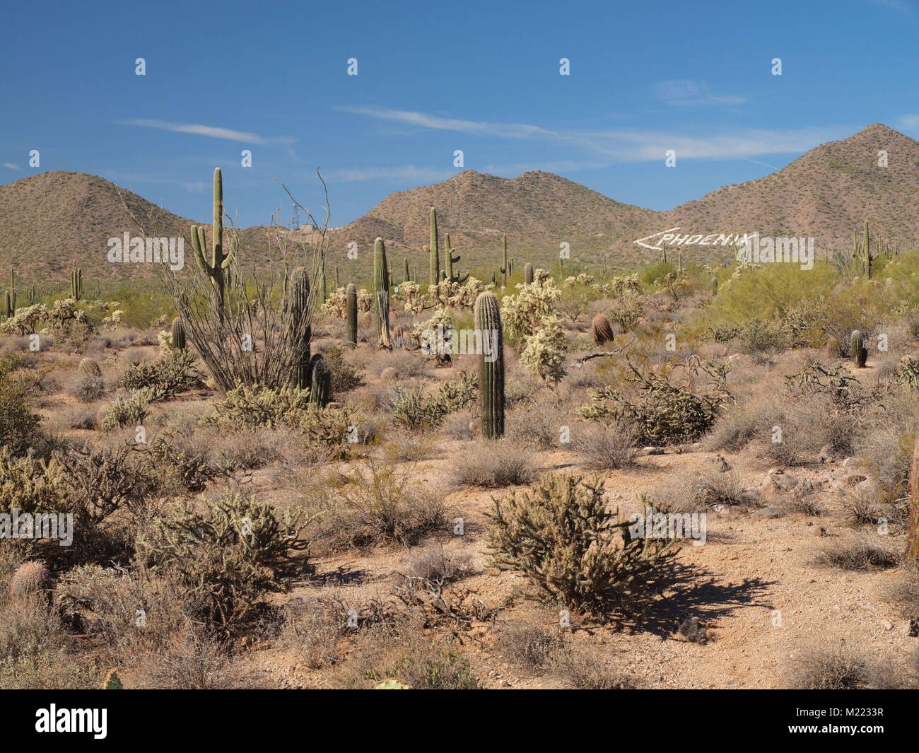 Arizona desert scenes in and around Superstition Mountain, Arizona ...