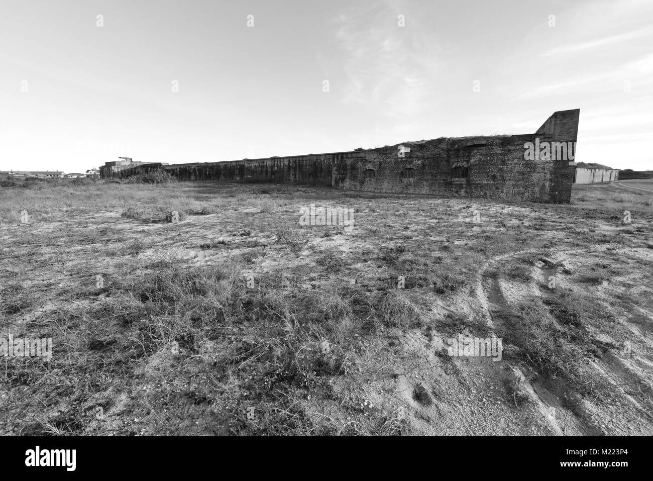 An American civil war fortress in Pensacola Stock Photo - Alamy