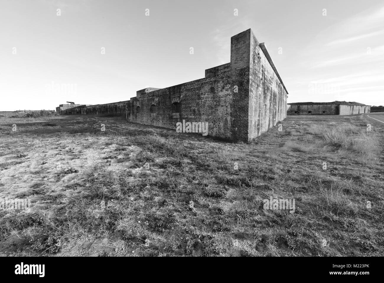 An American civil war fortress in Pensacola Stock Photo - Alamy