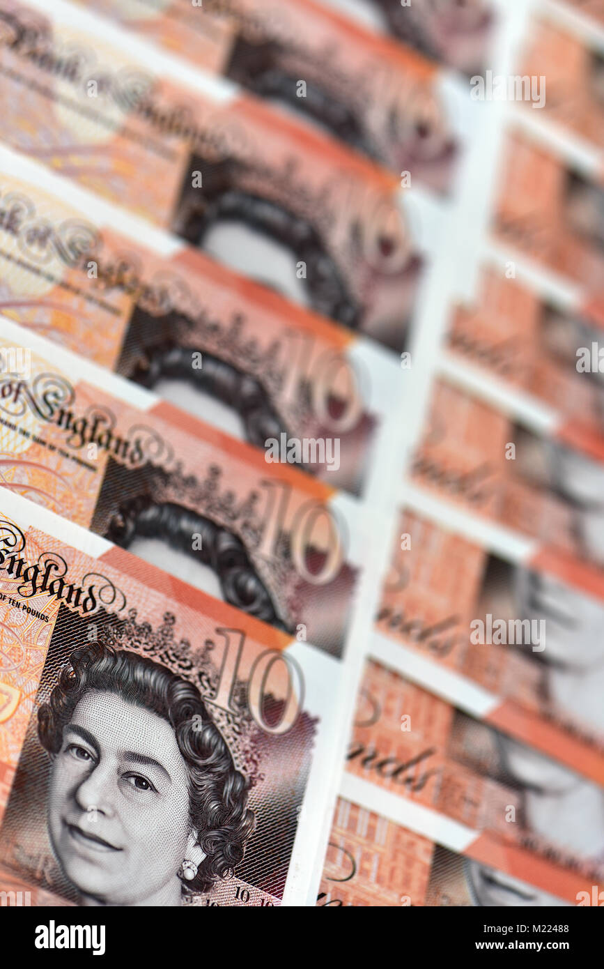 Pound note folded hi-res stock photography and images - Alamy
