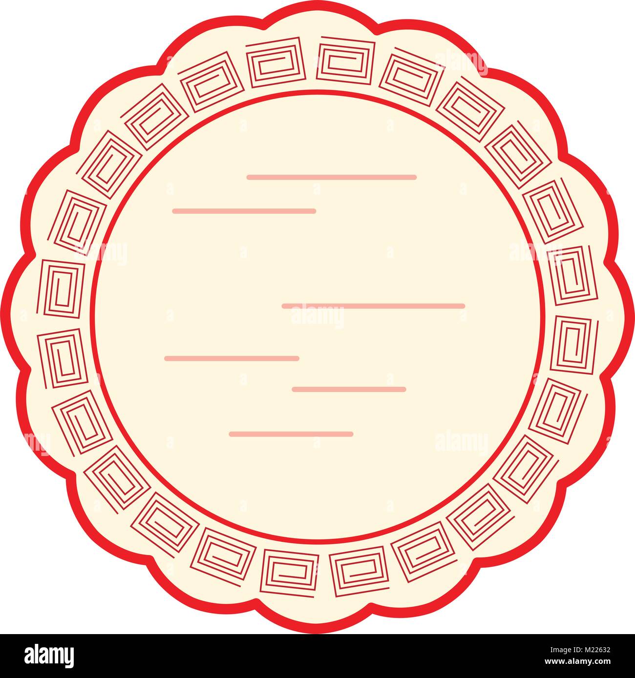 Empty chinese label Stock Vector Image & Art - Alamy