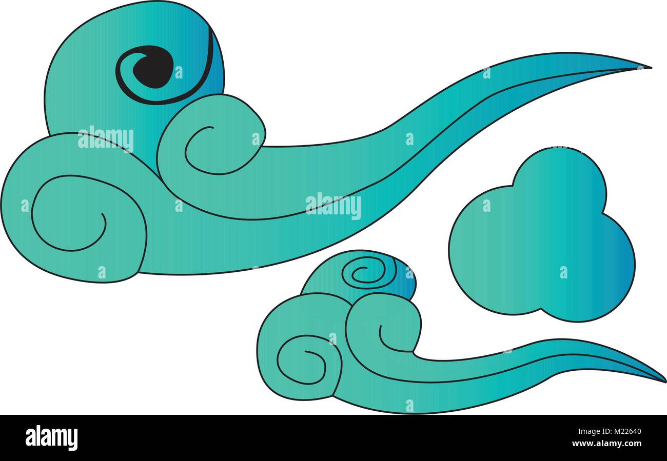 Asian clouds icon Stock Vector Image & Art - Alamy