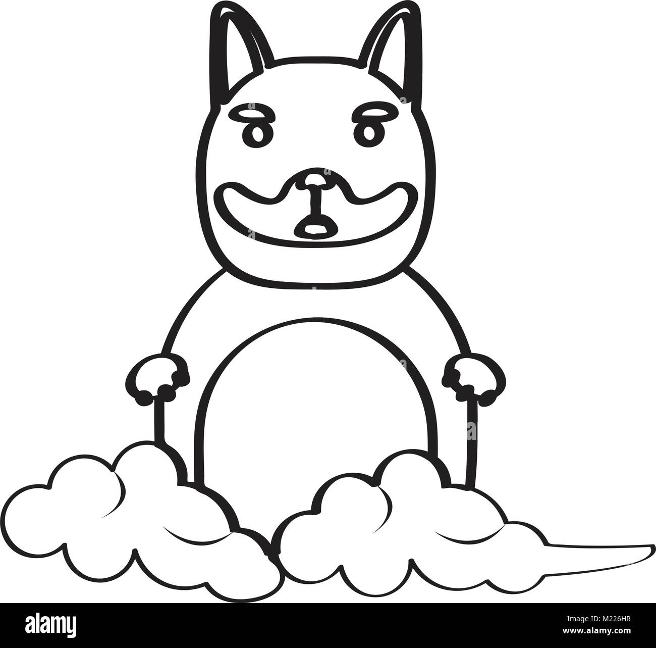 Cartoon character design new Black and White Stock Photos & Images - Alamy