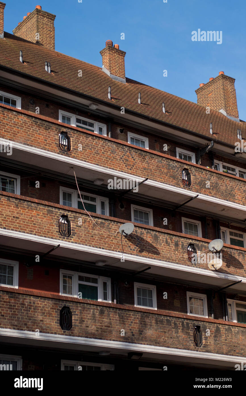 Social housing council block in Hackney,London,UK Stock Photo - Alamy