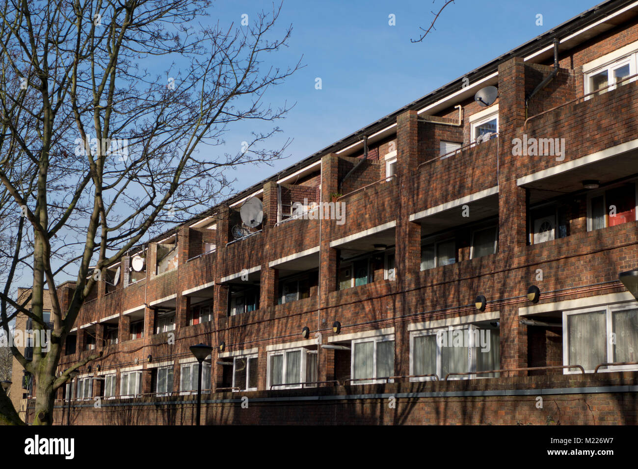 Social housing council block in Hackney,London,UK Stock Photo - Alamy