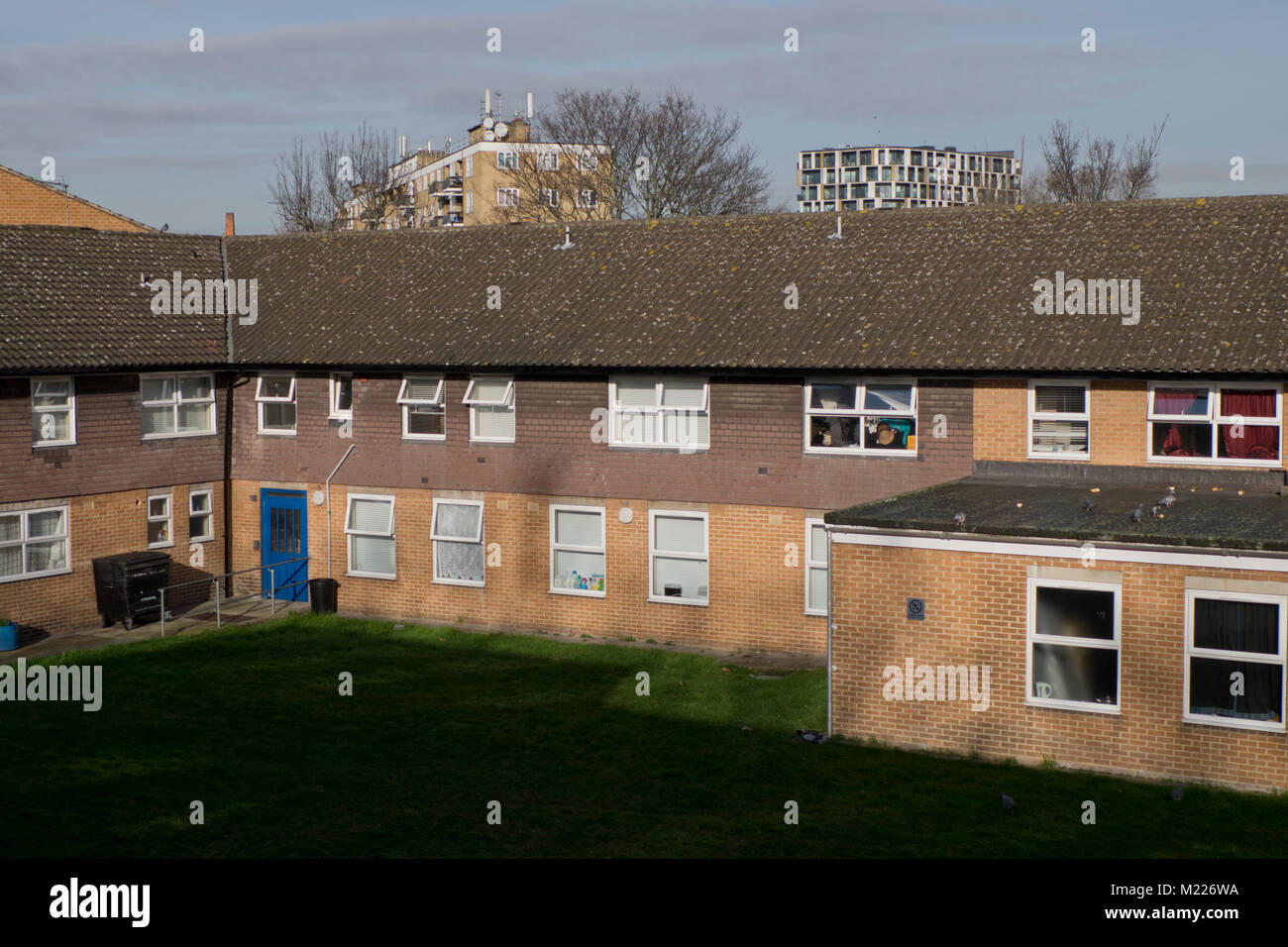 Social housing council block in Hackney,London,UK Stock Photo - Alamy
