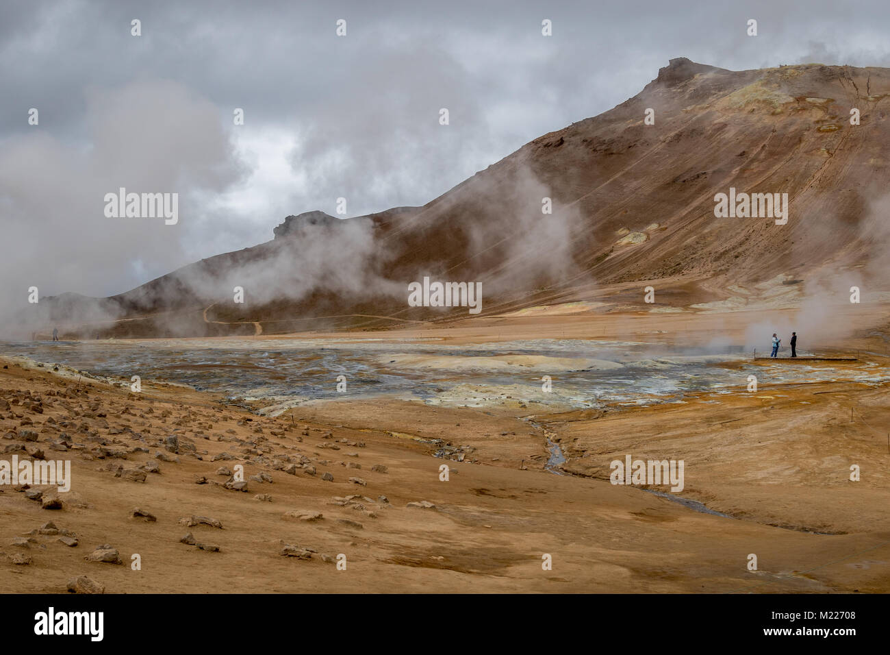 Geothermal Fields of Namaskard, Iceland Stock Photo - Alamy