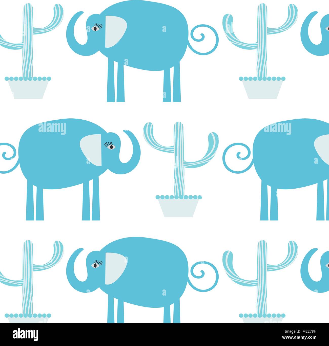 Cute elephants india Stock Vector Images - Alamy