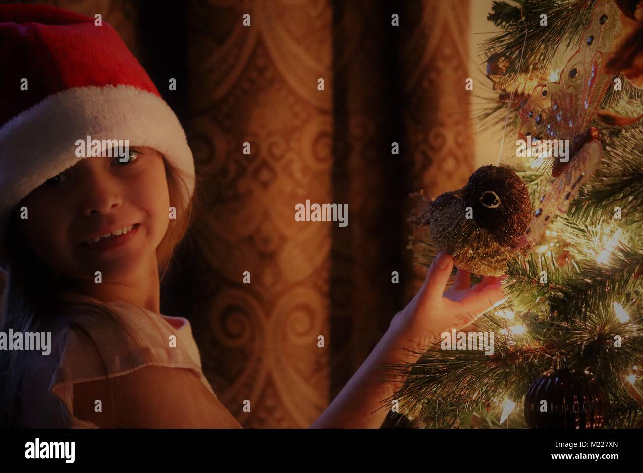 Cute pattern christmas tree hi-res stock photography and images - Alamy