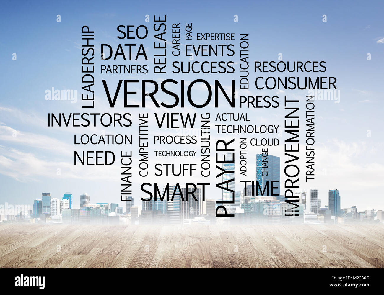 Business conceptual words as keys to success and company growth Stock ...