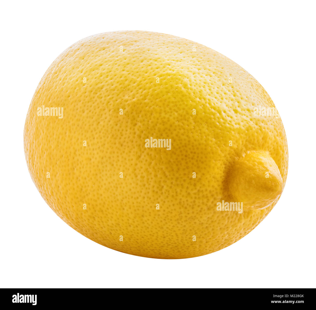 Lemon fruit isolated on white with clipping path Stock Photo - Alamy