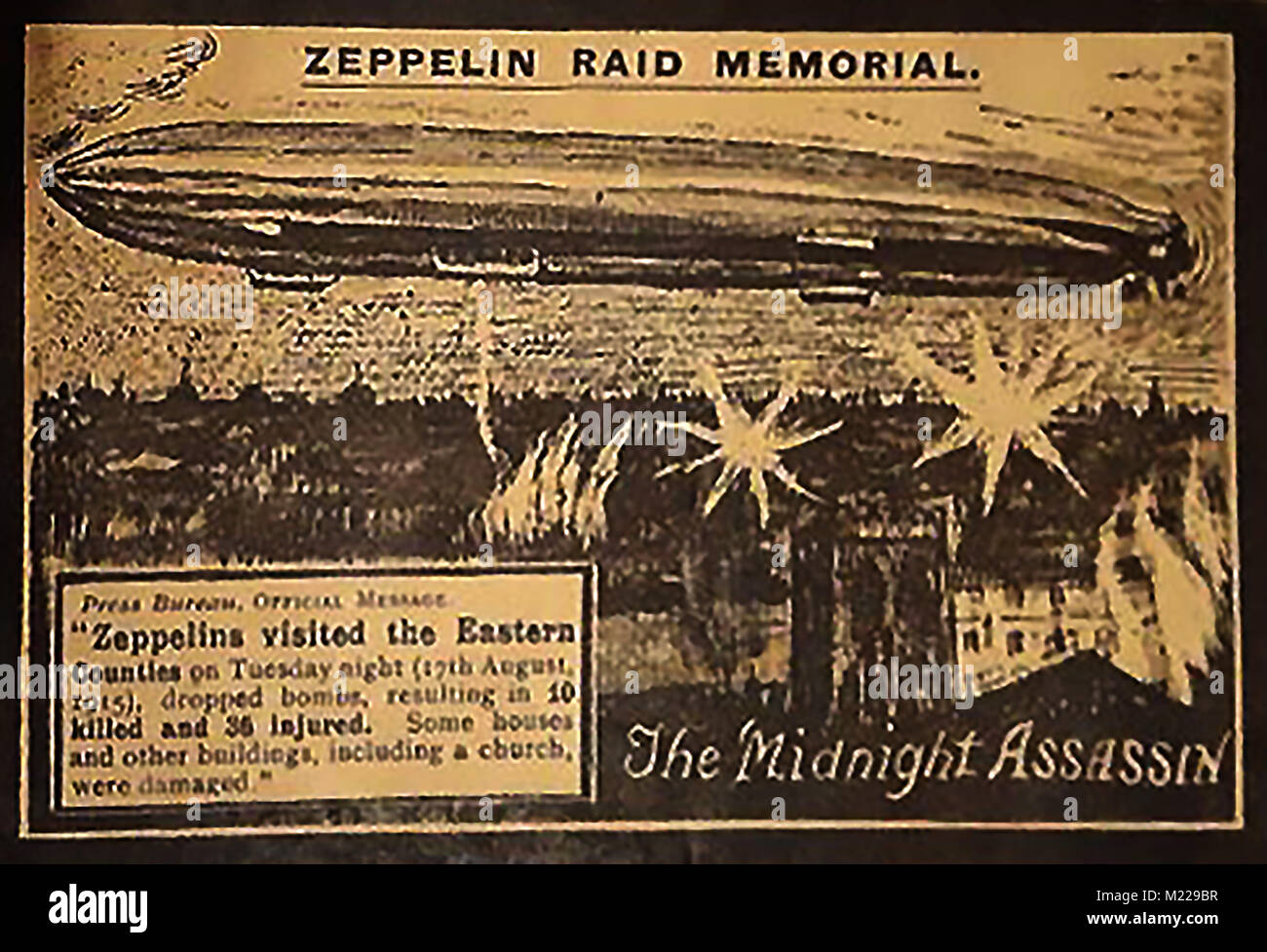 Zeppelin raid hi-res stock photography and images - Alamy