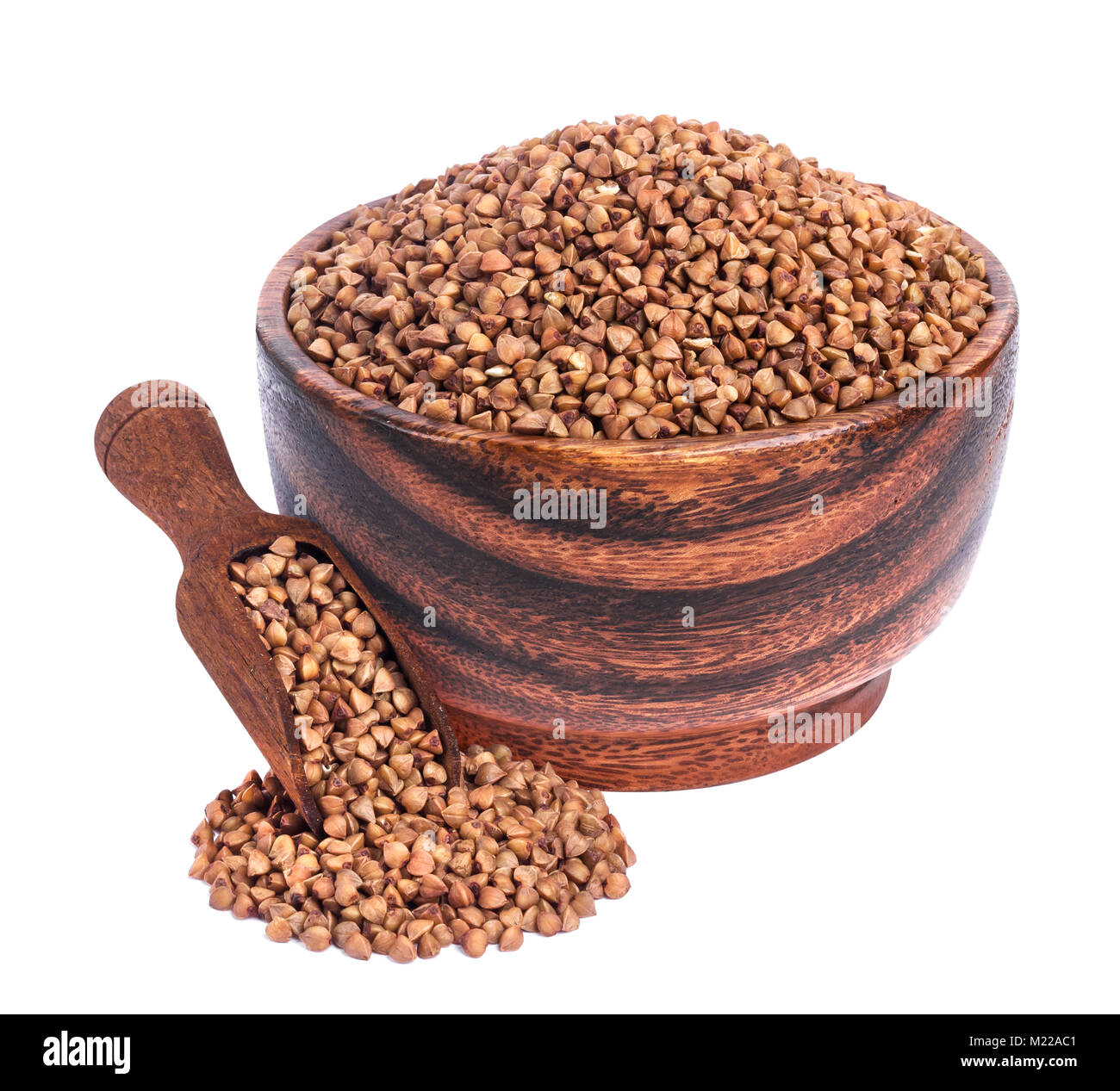 Buckwheat isolated on white background Stock Photo - Alamy
