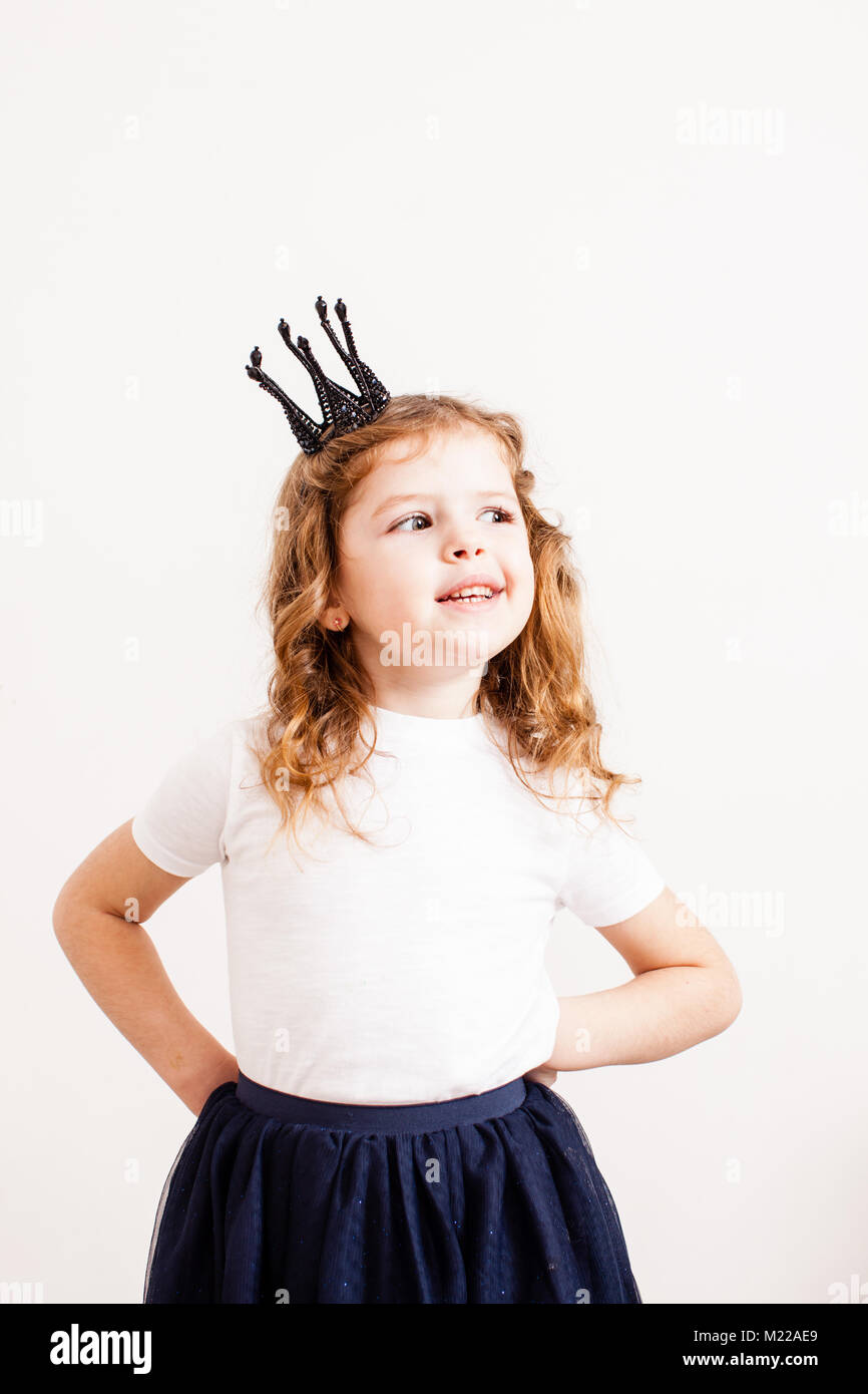 The cute little princess Stock Photo - Alamy