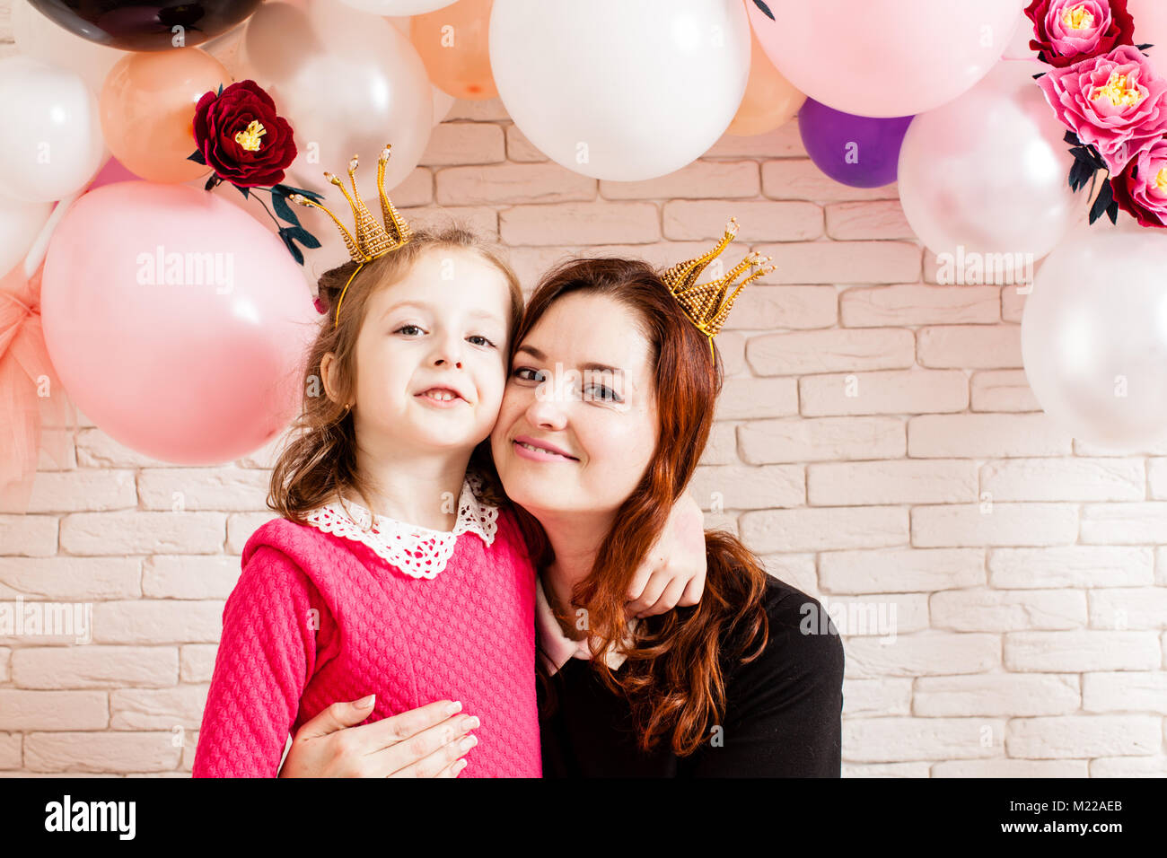 The cute little princesses Stock Photo - Alamy