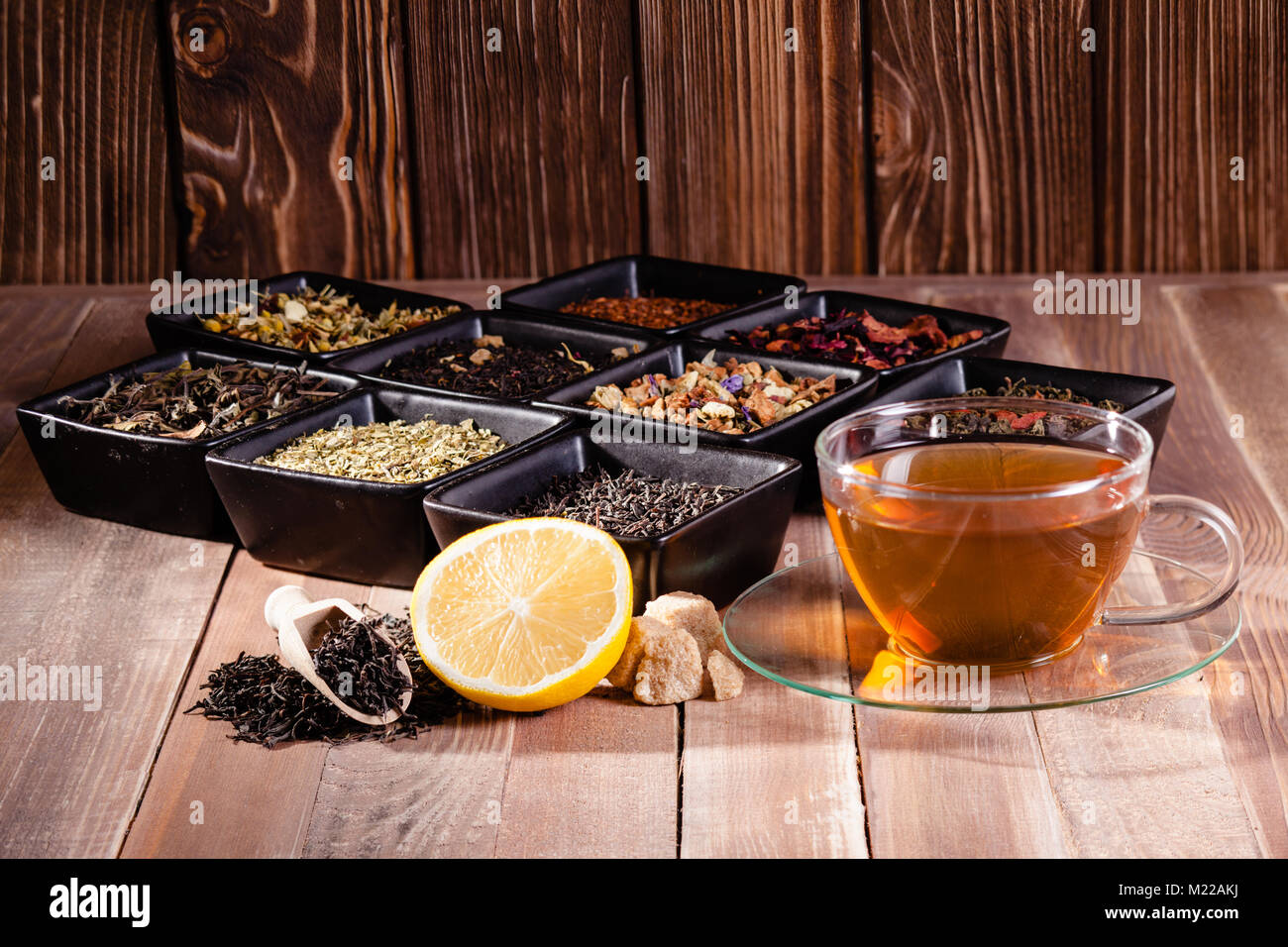 Various types of tea Stock Photo - Alamy