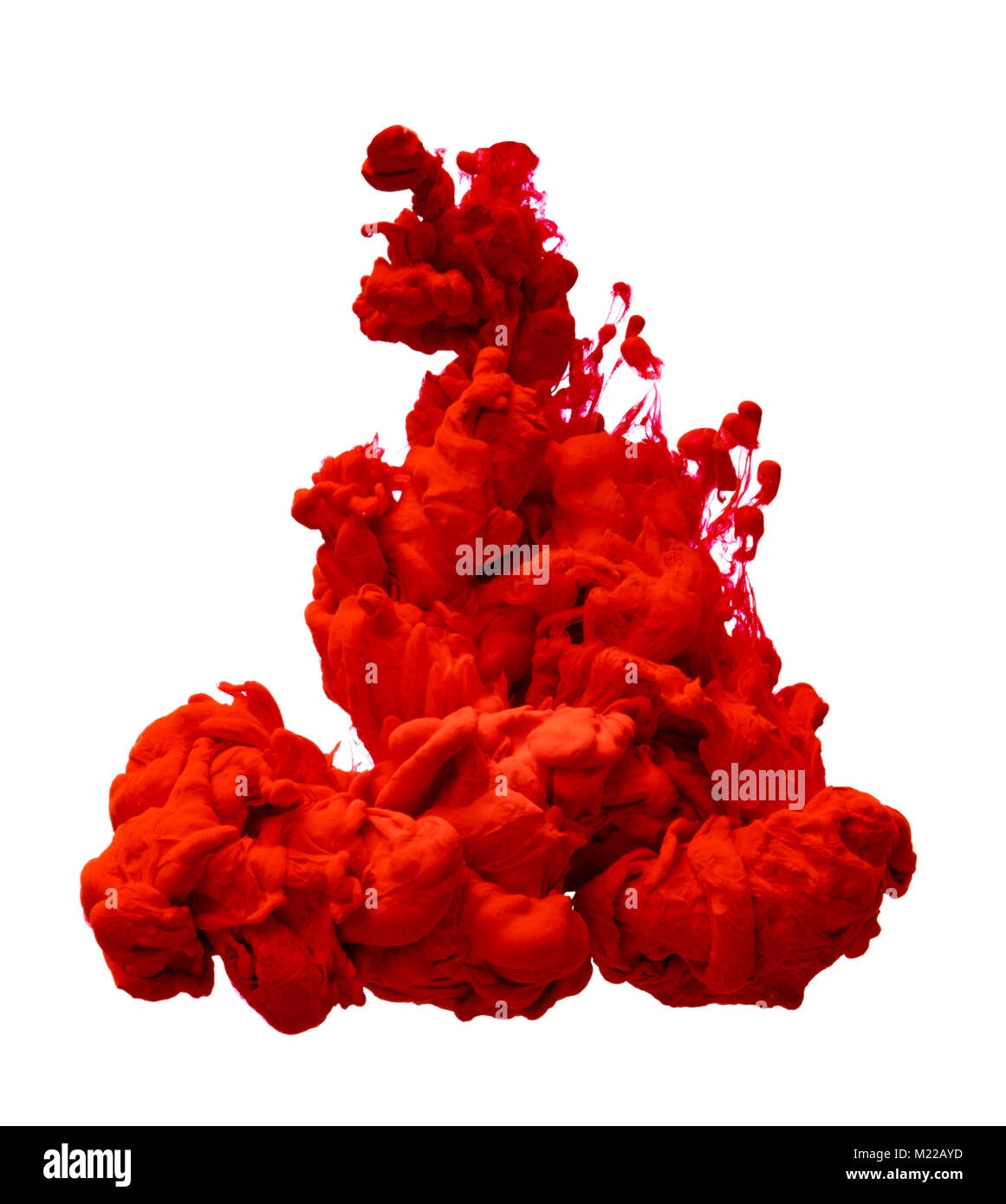 paint in water Stock Photo - Alamy