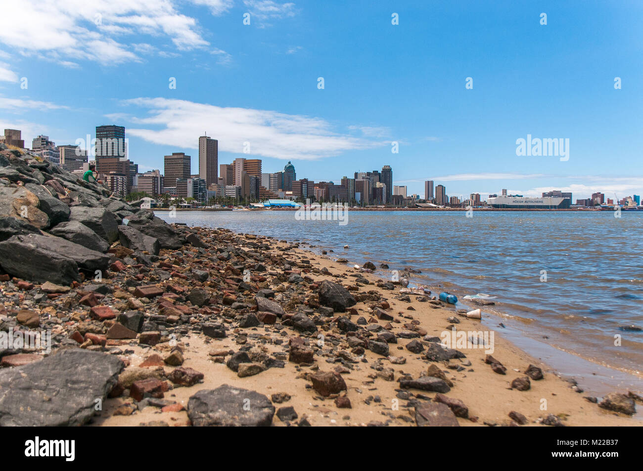 Durban skyline from Wilson's Wharf Stock Photo - Alamy