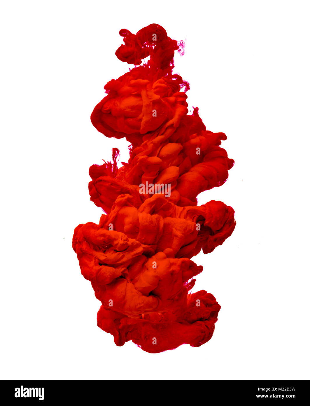paint in water Stock Photo - Alamy
