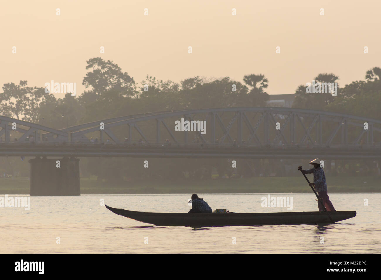 A waterman on river Stock Photo - Alamy