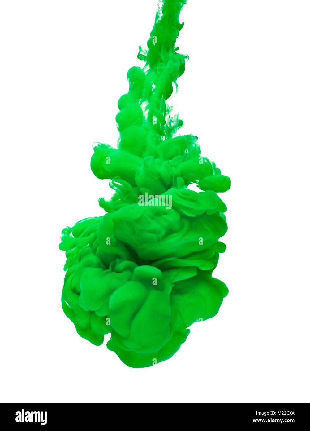 Blue paint splashing water hi-res stock photography and images - Alamy