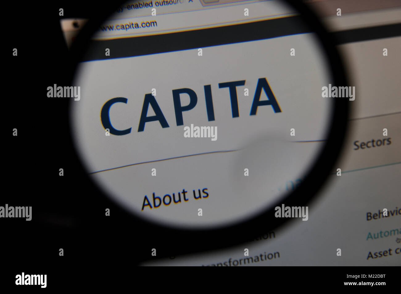 Capita logo hi-res stock photography and images - Alamy