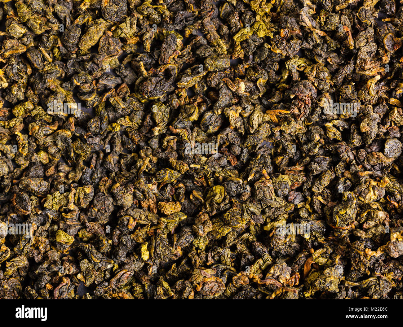 background food, texture of dry green tea Stock Photo - Alamy