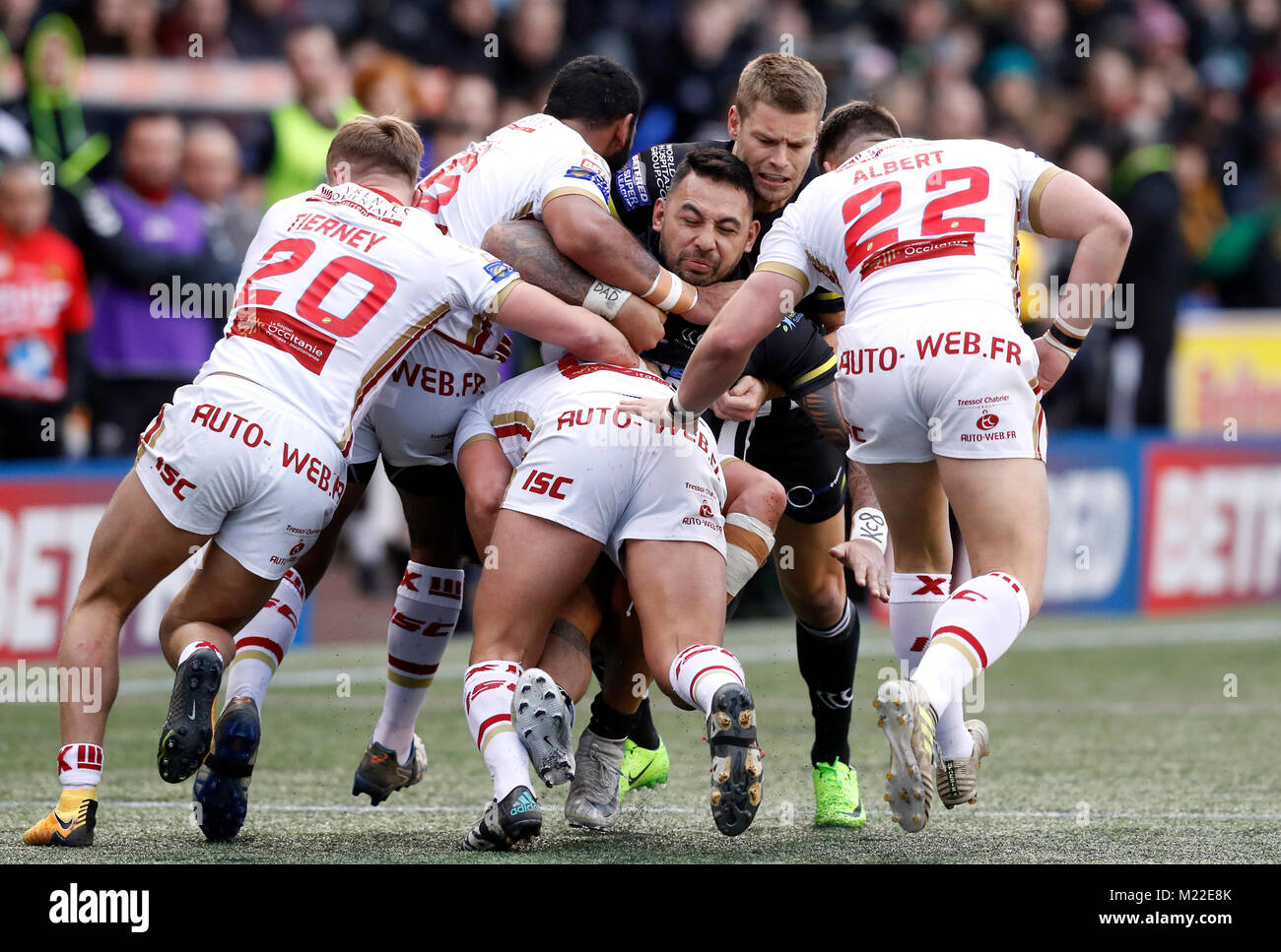 Catalans dragons lewis tierney hi-res stock photography and images - Alamy