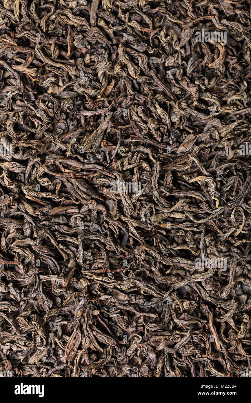 background food, texture of dry black tea Stock Photo - Alamy