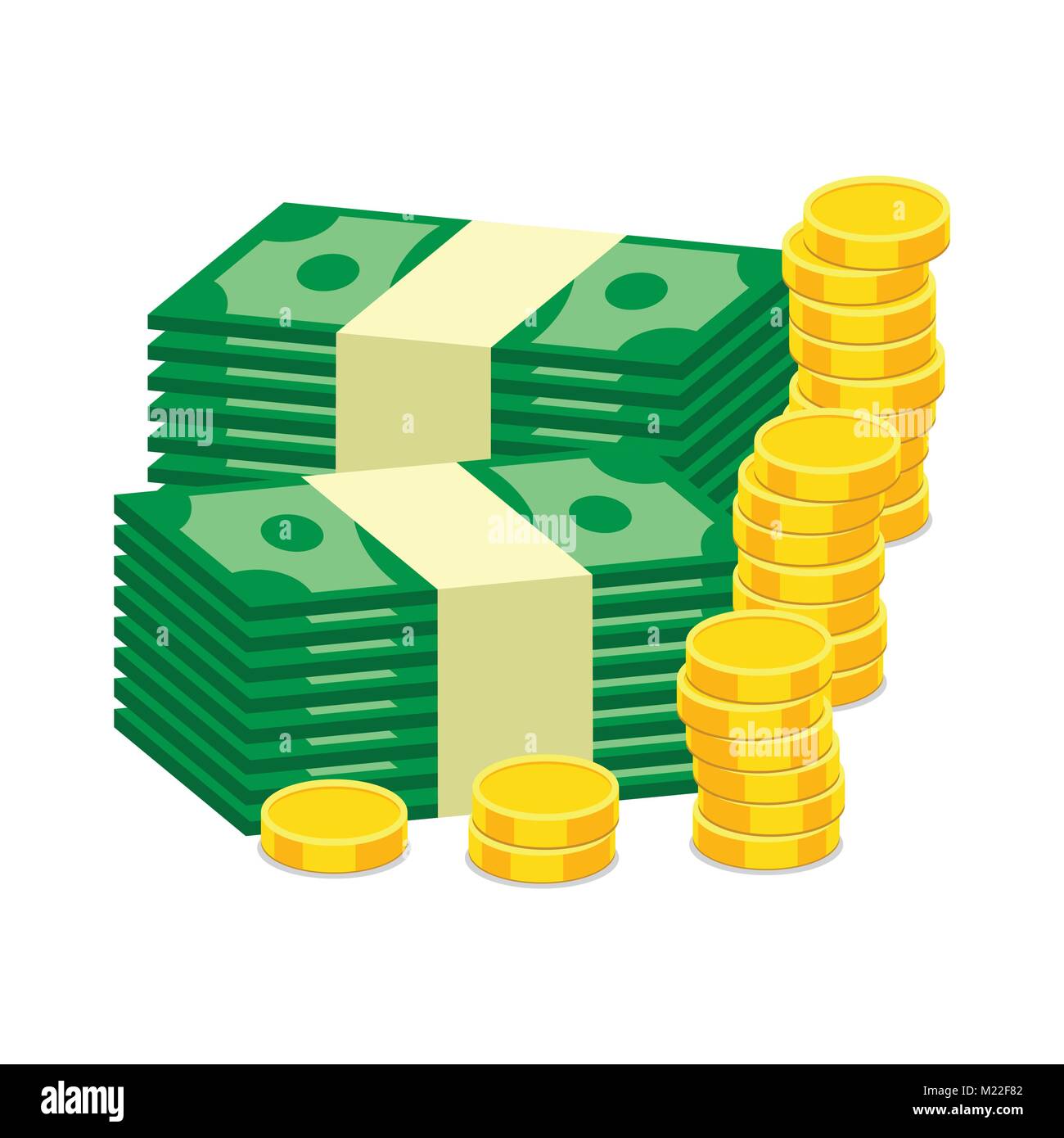 Stack Of Gold Coins Clipart
