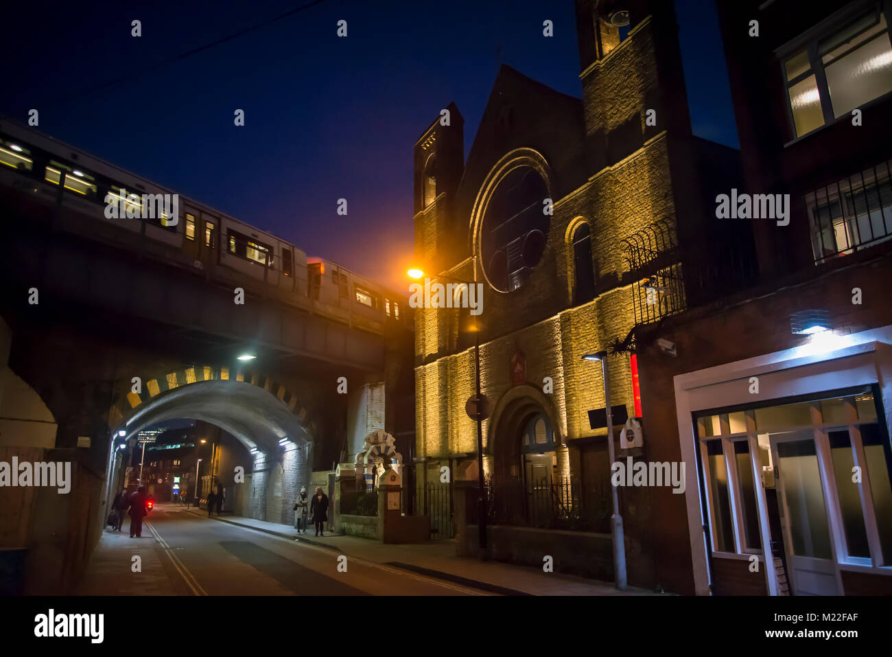 Church Next To Railway High Resolution Stock Photography and Images - Alamy