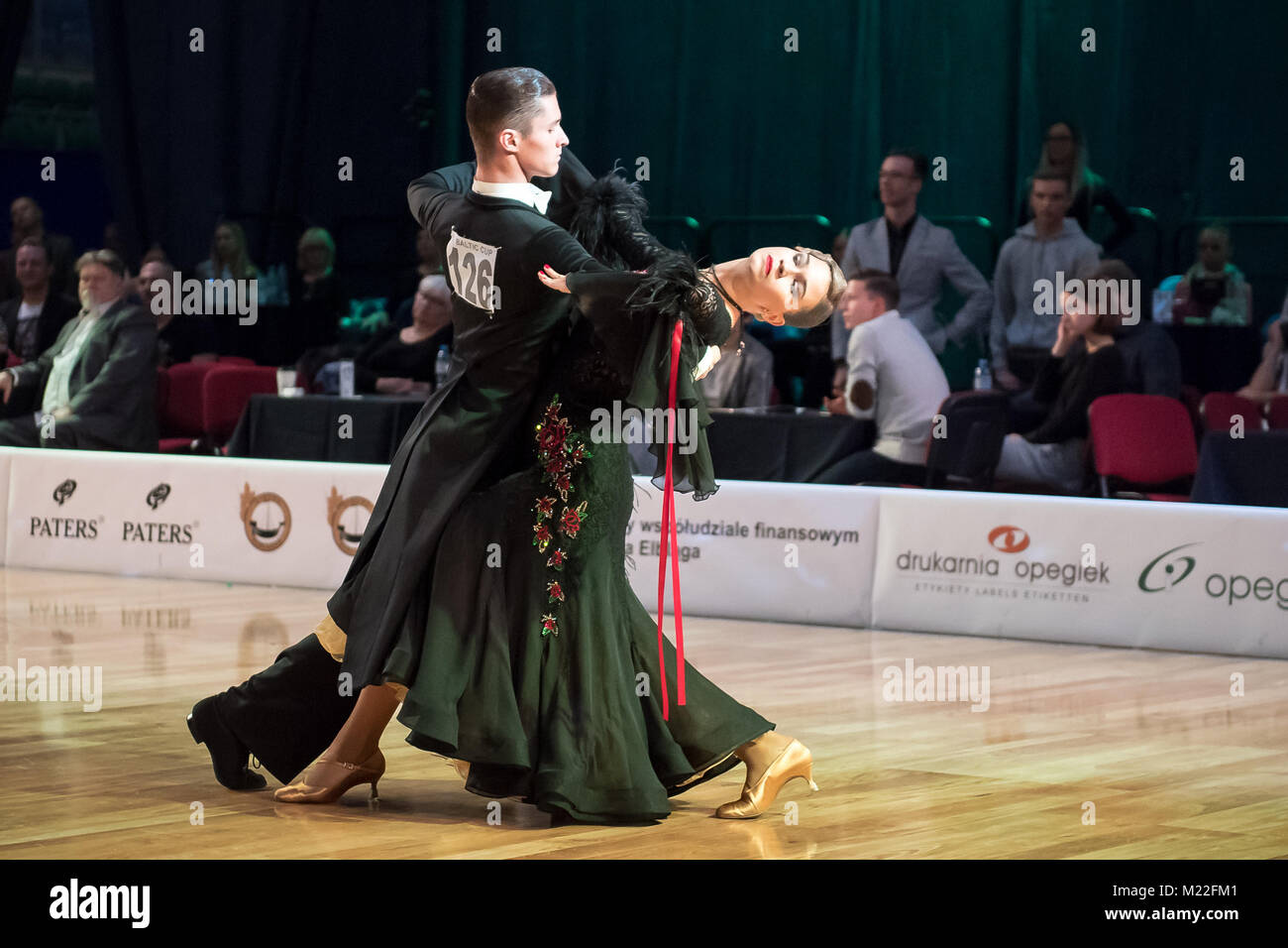 dancers dancing standard dance Stock Photo - Alamy