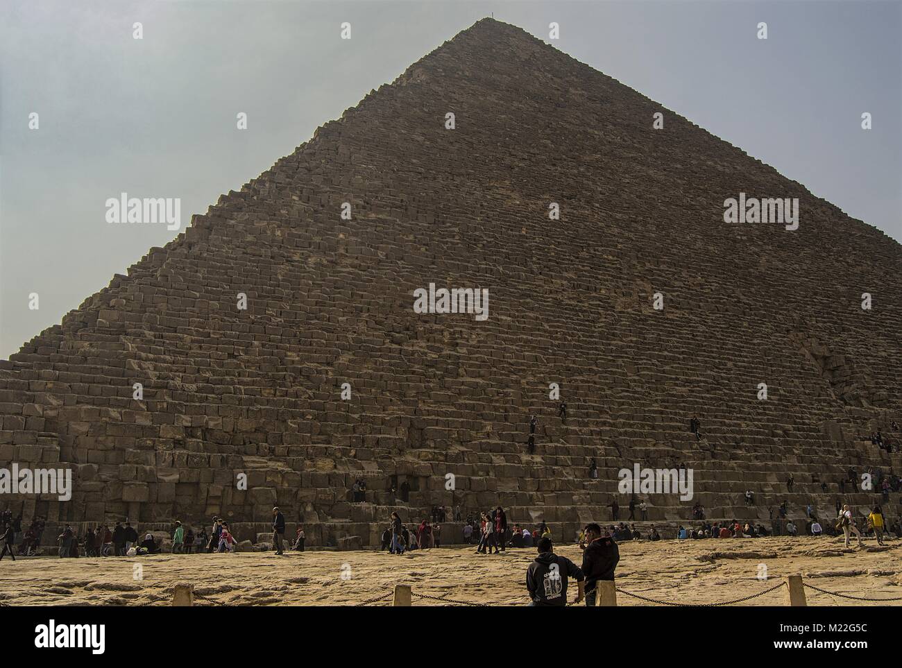 the pyramid of Giza Stock Photo - Alamy