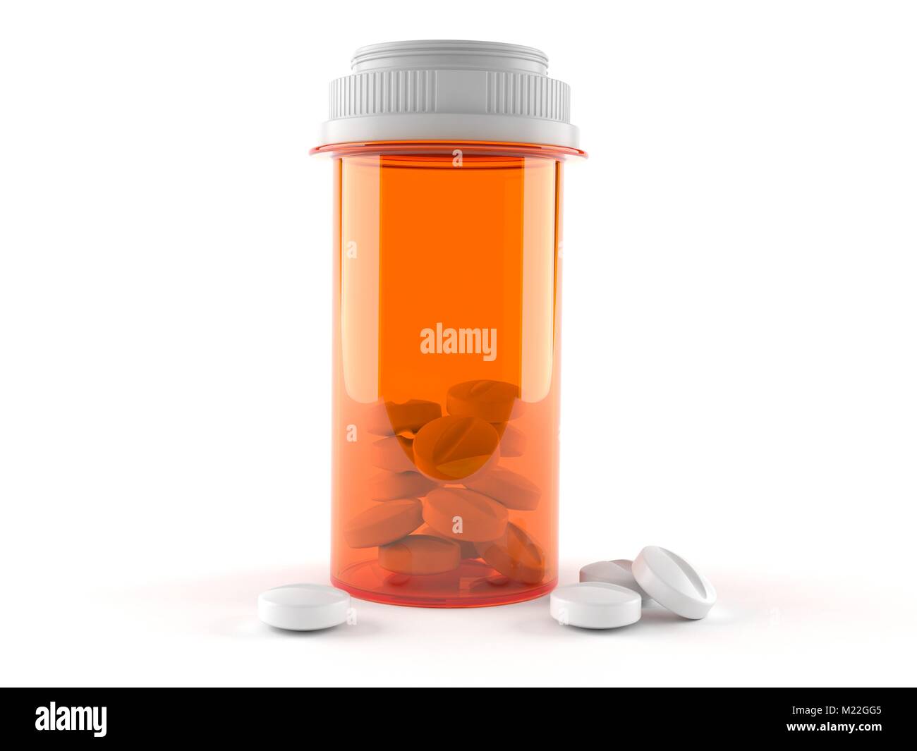 Drugs isolated on white background Stock Photo - Alamy