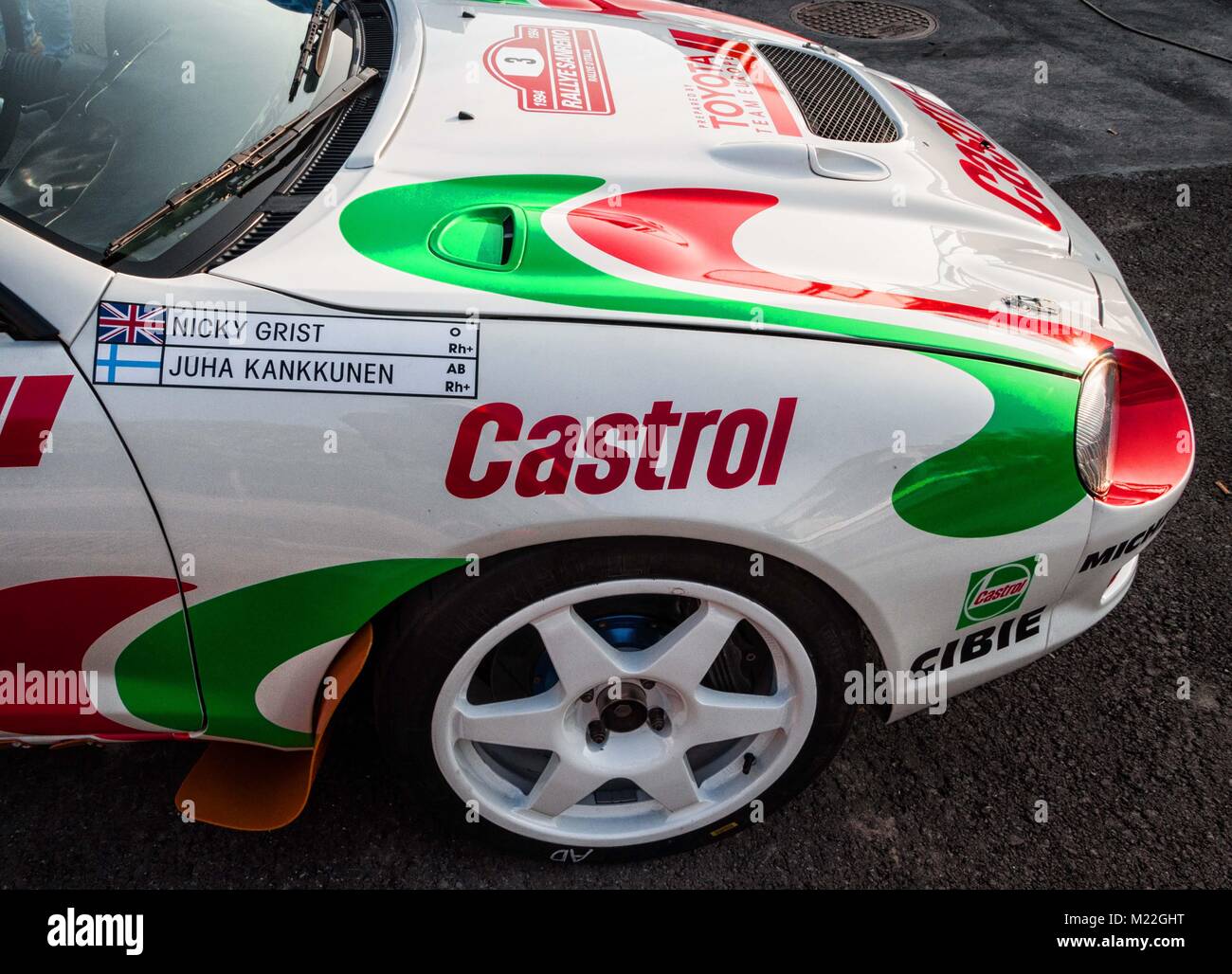 Vintage toyota rally car hi-res stock photography and images - Alamy