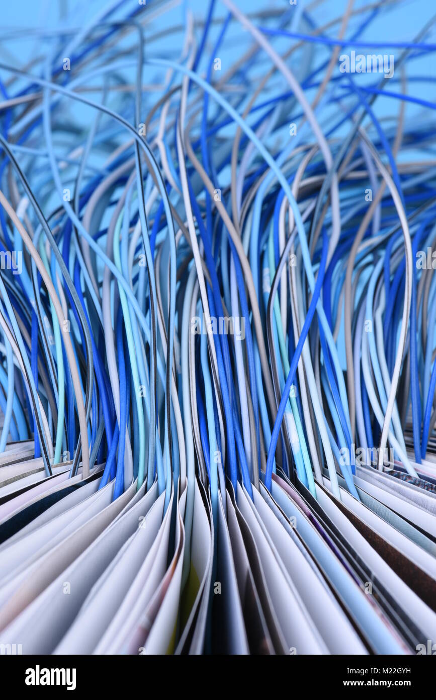 Computer network cables hi-res stock photography and images - Alamy
