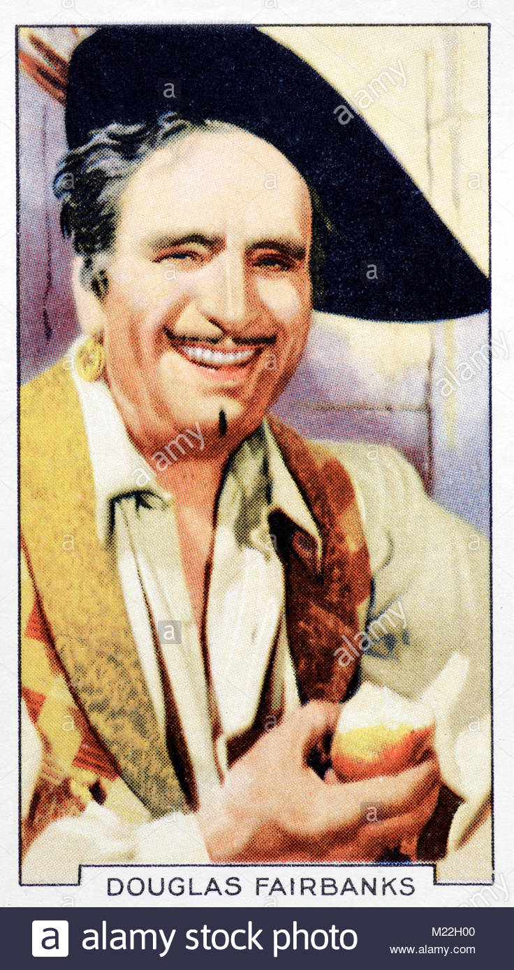 Douglas elton fairbanks senior hi-res stock photography and images - Alamy