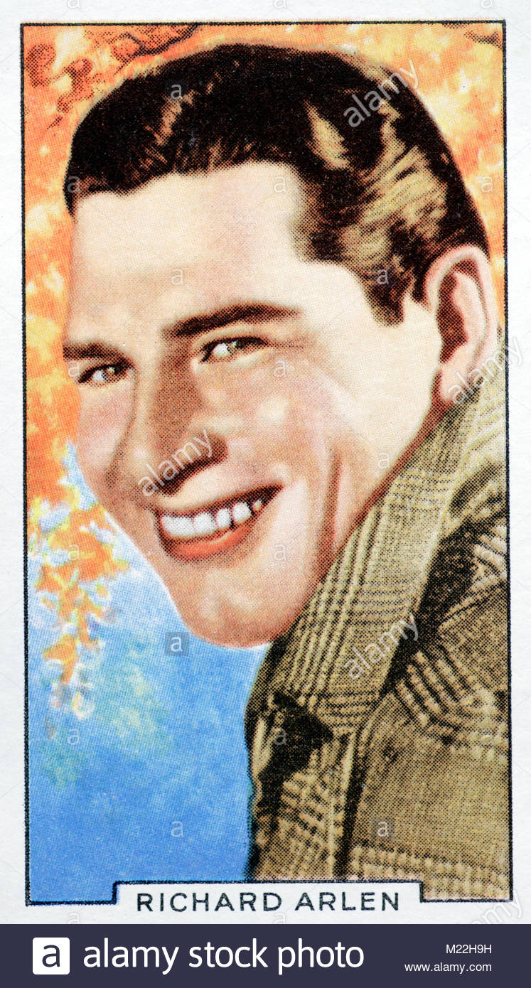 American Actor Richard Arlen 1899 – 1976 Stock Photo - Alamy