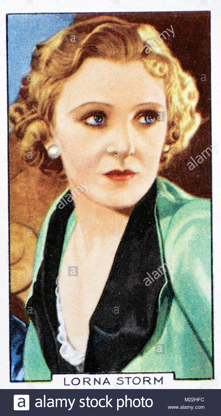 Actress Lorna Storm Stock Photo - Alamy