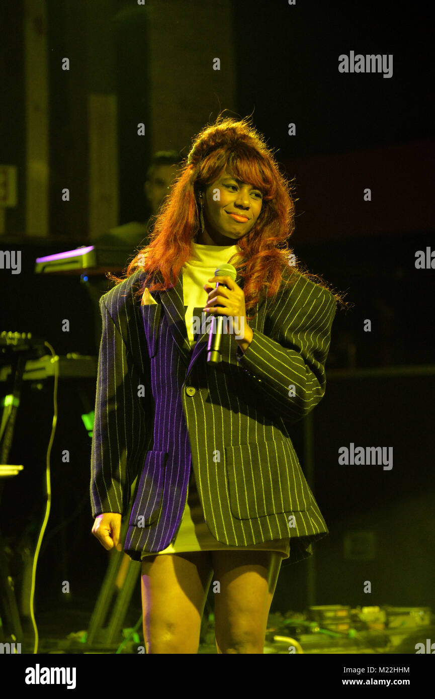 FORT LAUDERDALE, FLORIDA - APRIL 26: Santigold performs live at ...
