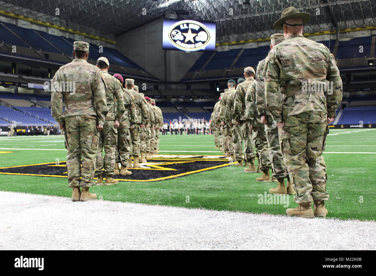 Soldier mentors with the Army All-American Bowl, conduct an early ...
